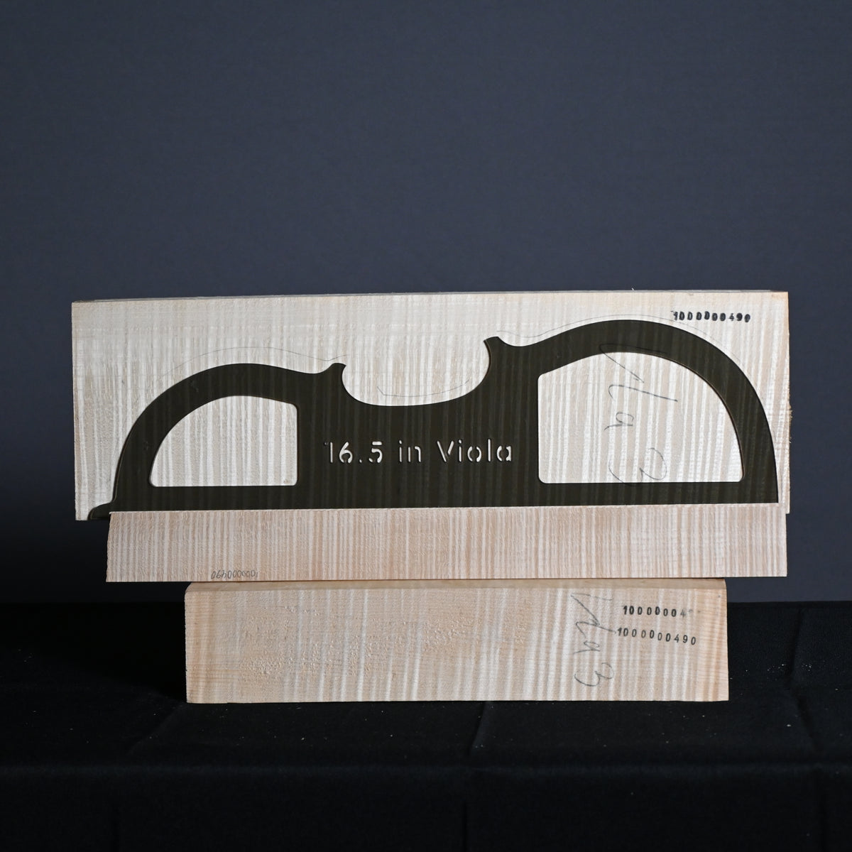 Violin/viola back set (back, ribs, neck), #1000000490 – Rauch Tonewood LLC