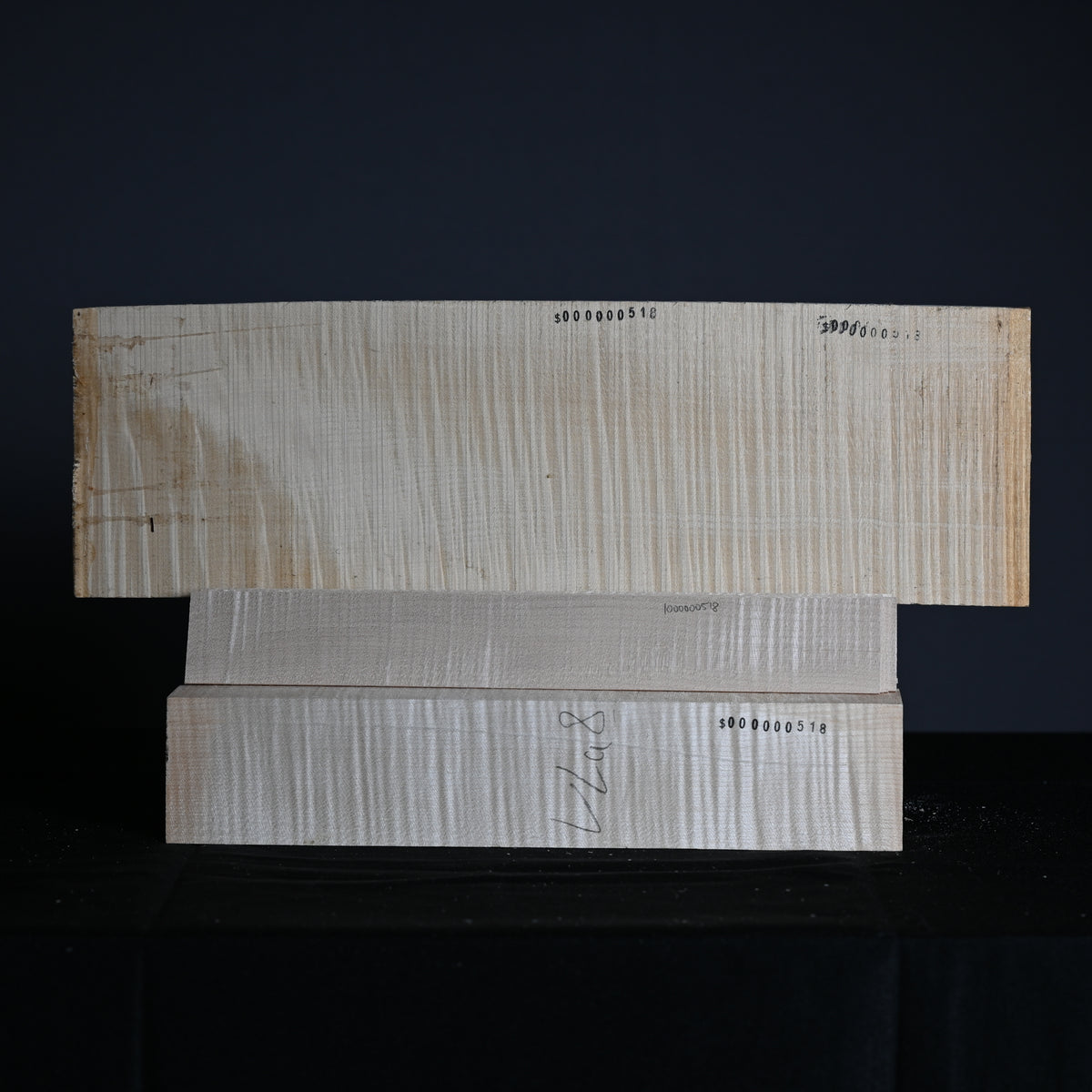 Violin/Viola back set (back, ribs, neck) #1000000518 – Rauch Tonewood LLC